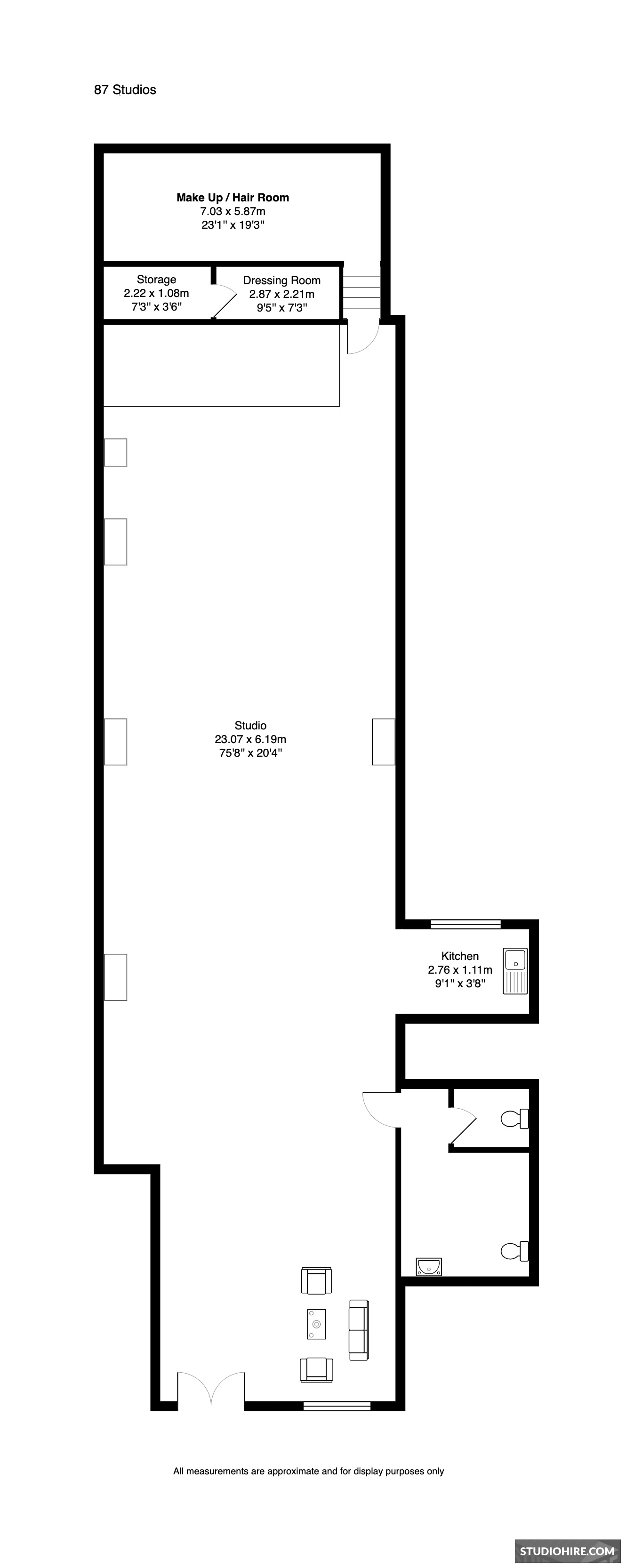 STUDIOHIRE – Studioview